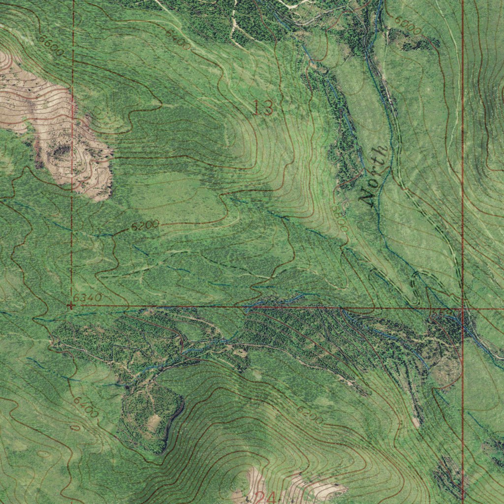 MT-UPPER JOCKO LAKE: GeoChange 1964-2013 Map by Western Michigan ...