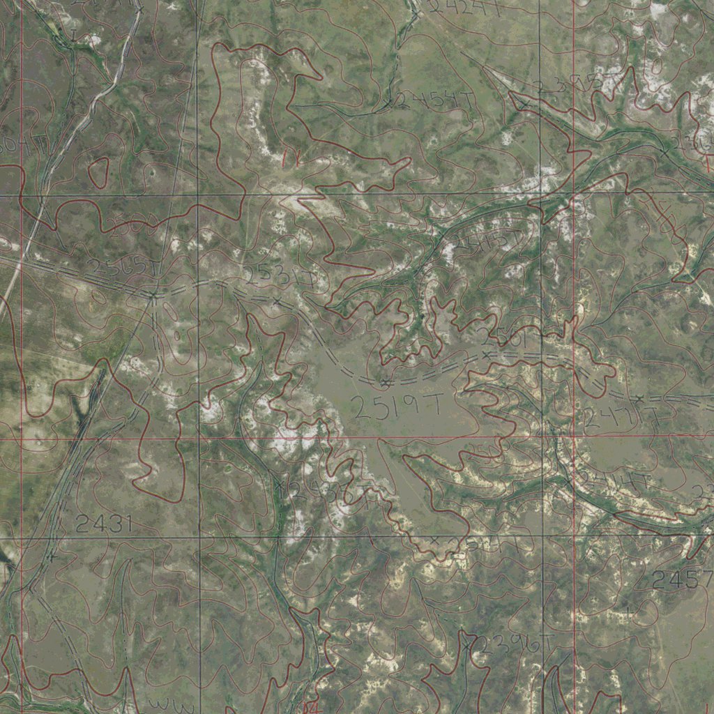 MT-BUFFALO CREEK: GeoChange 1976-2013 Map by Western Michigan ...