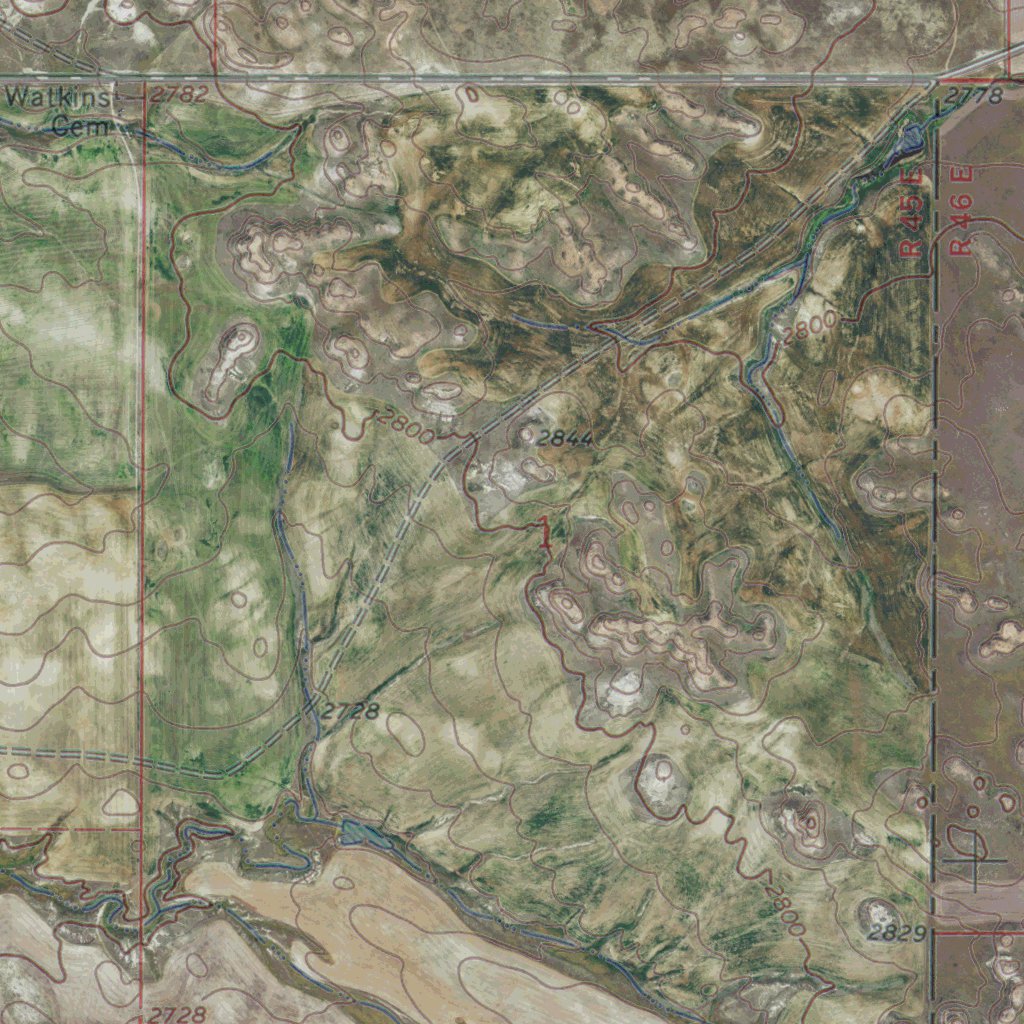 MT-BERRY SCHOOL: GeoChange 1964-2013 Map by Western Michigan University ...