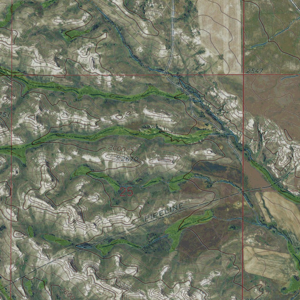MT-FOX LAKE: GeoChange 1970-2013 Map by Western Michigan University ...