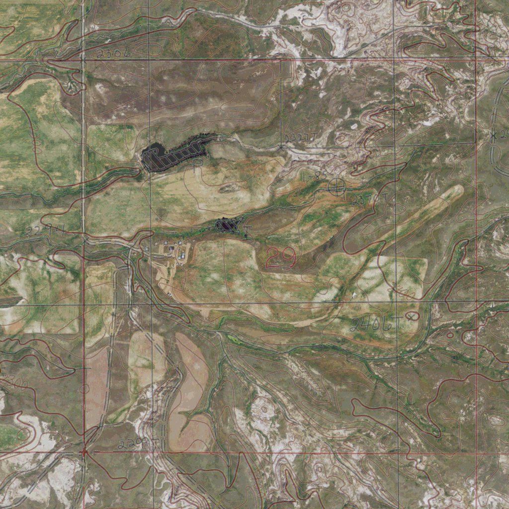 MT-EMILY COULEE: GeoChange 1976-2013 Map by Western Michigan University ...