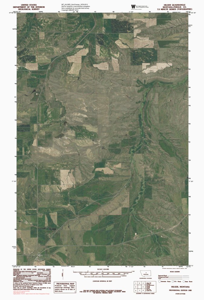 MT-HILGER: GeoChange 1978-2013 Map by Western Michigan University ...