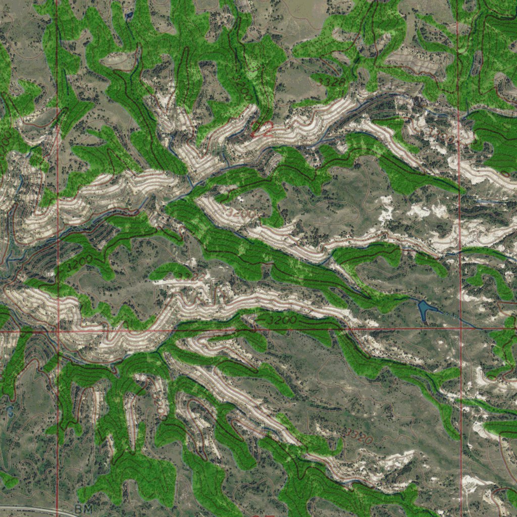 MT-ANDERSON BRIDGE: GeoChange 1963-2013 Map by Western Michigan ...