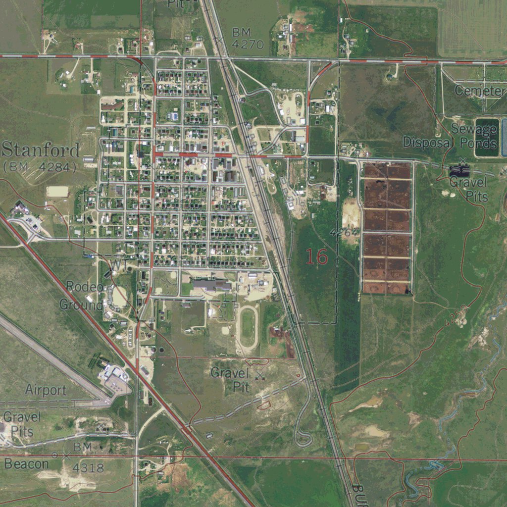 MT-STANFORD: GeoChange 1973-2013 Map by Western Michigan University ...
