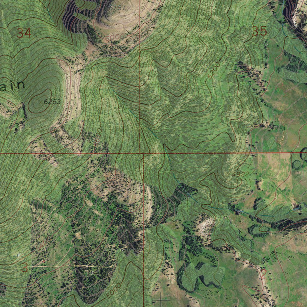 MT-ROBERTS MOUNTAIN: GeoChange 1956-2013 Map by Western Michigan ...