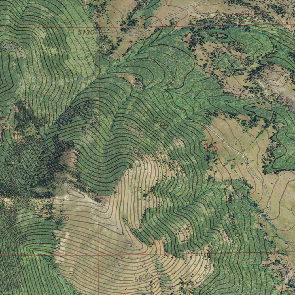 MT-JOHNSON MOUNTAIN: GeoChange 1961-2013 Map by Western Michigan ...