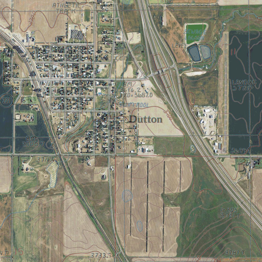 MT-DUTTON: GeoChange 1982-2013 Map by Western Michigan University ...