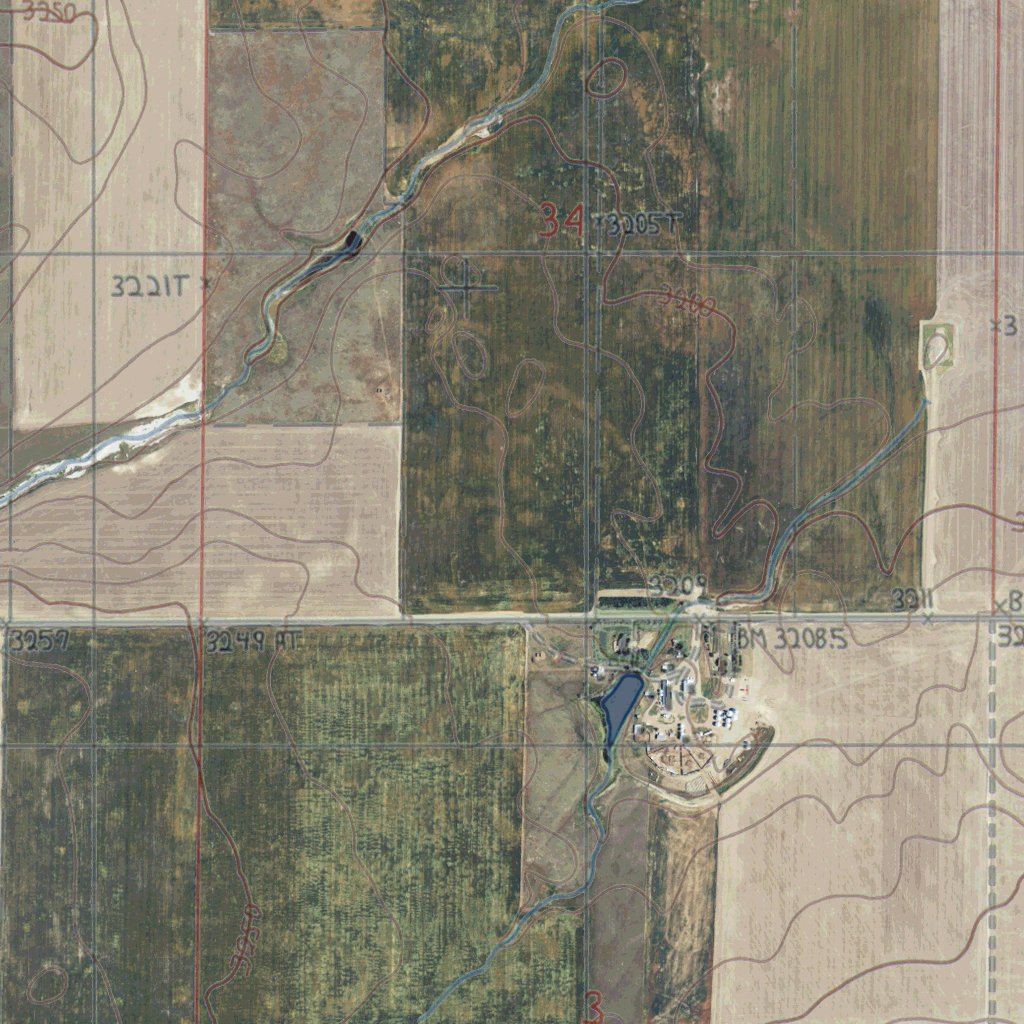MT-ANTELOPE LAKE: GeoChange 1982-2013 Map by Western Michigan ...