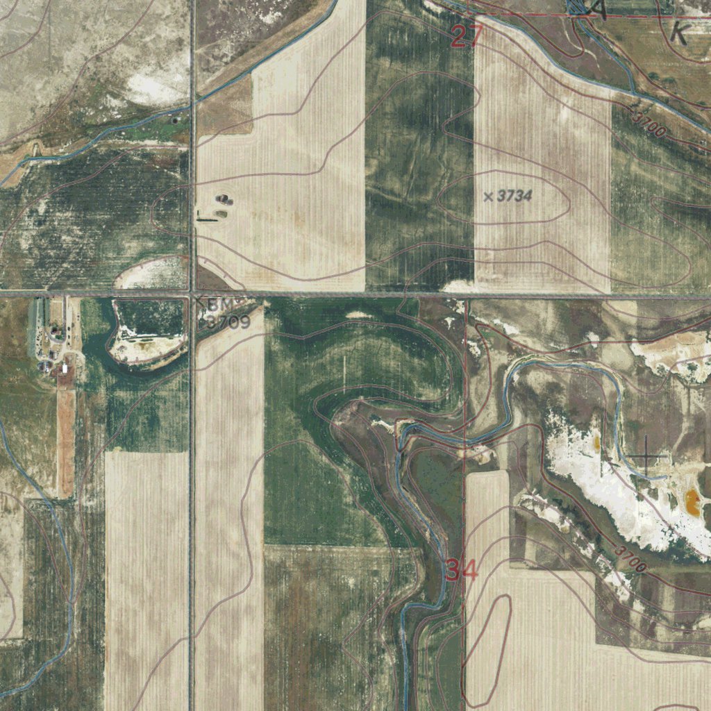 MT-VAUGHN NE: GeoChange 1975-2013 Map by Western Michigan University ...