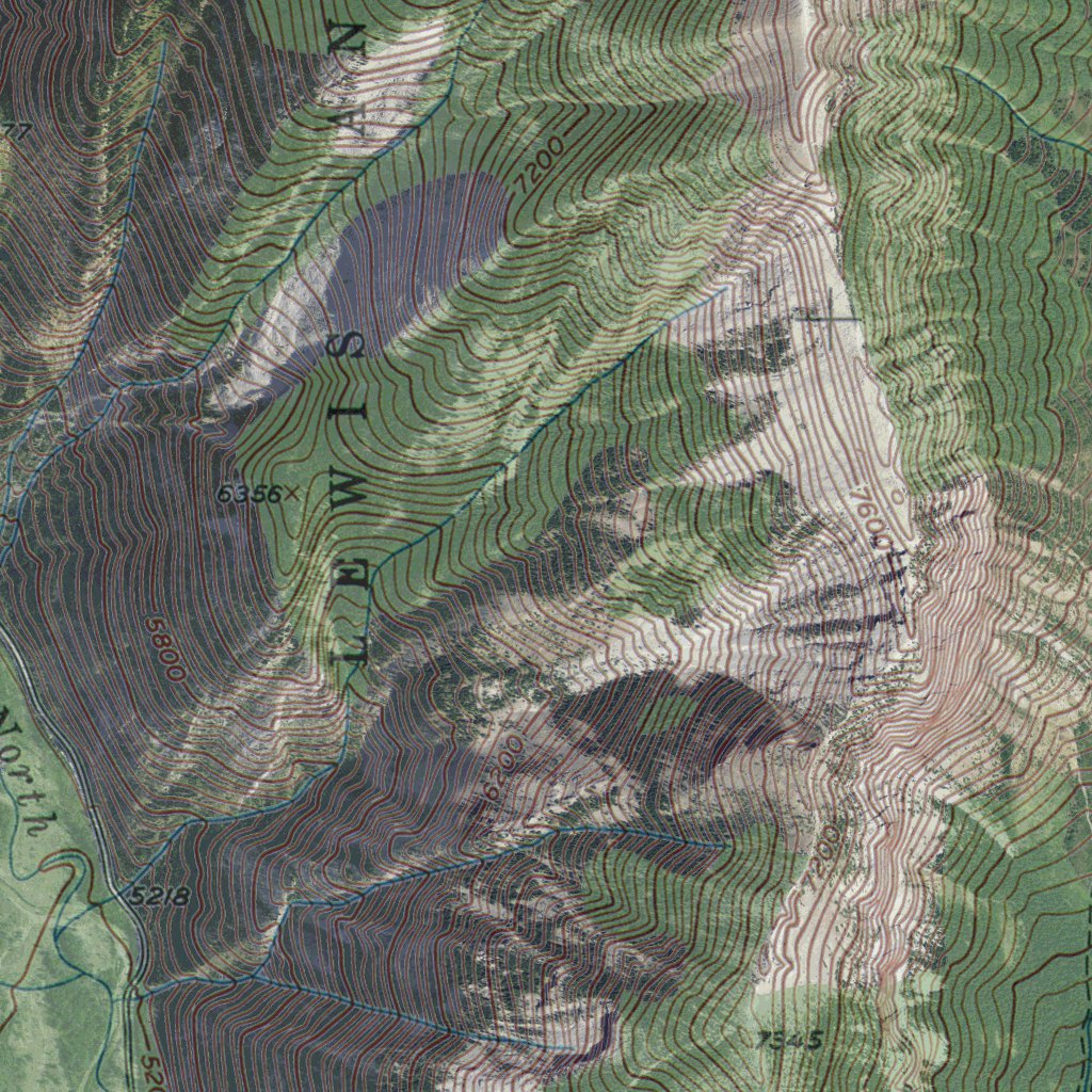 MT-CAVE MOUNTAIN: GeoChange 1955-2013 Map by Western Michigan ...