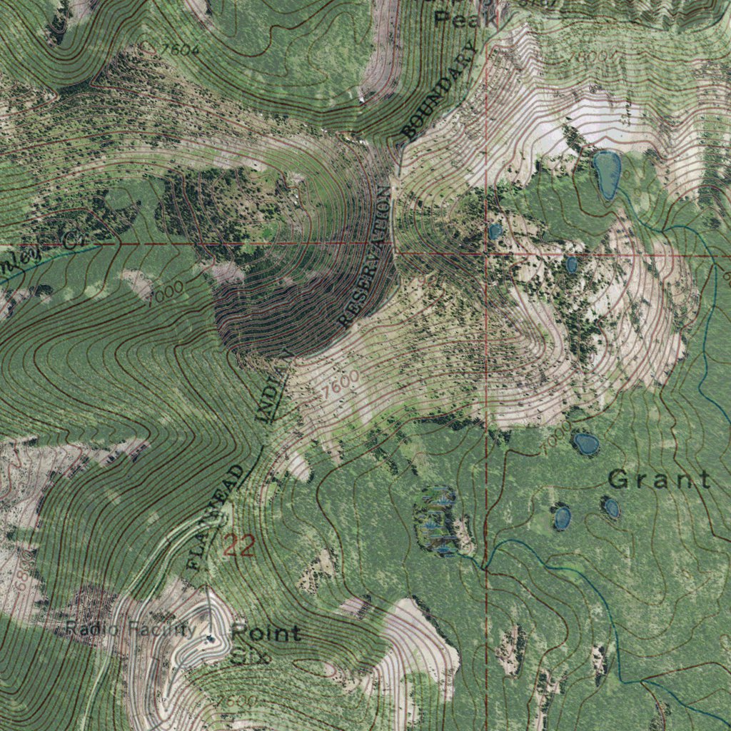 MT-STUART PEAK: GeoChange 1964-2013 Map by Western Michigan University ...