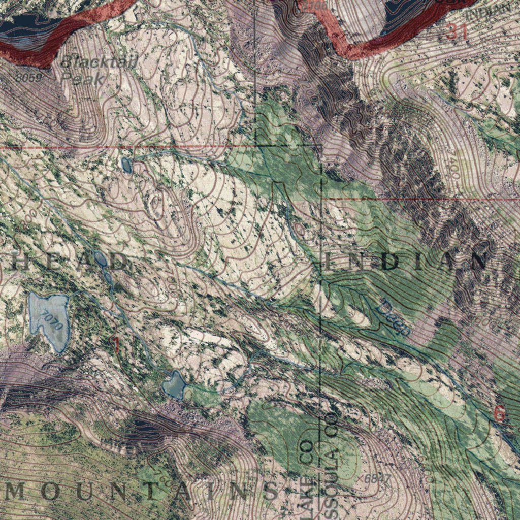 MT-GRAY WOLF LAKE: GeoChange 1964-2013 Map by Western Michigan ...