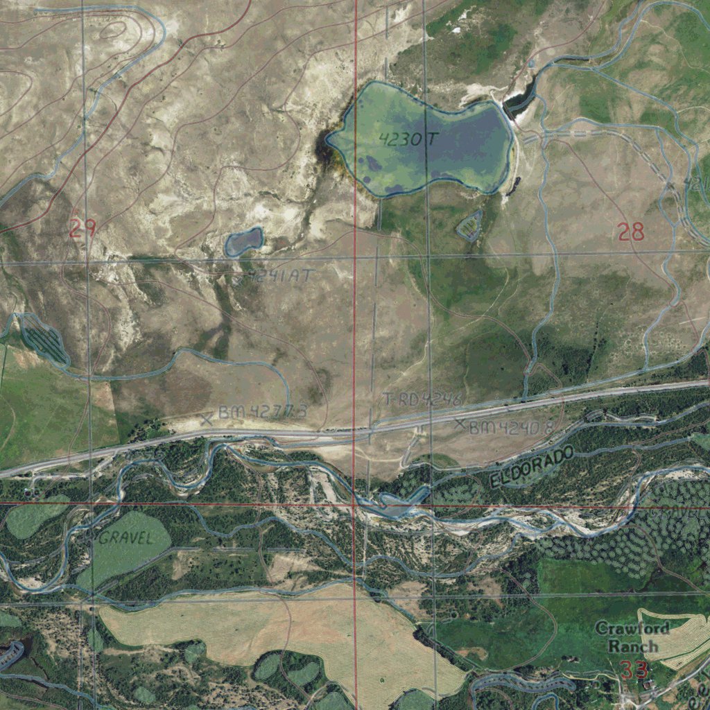 MT-BYNUM RESERVOIR: GeoChange 1982-2013 Map by Western Michigan ...