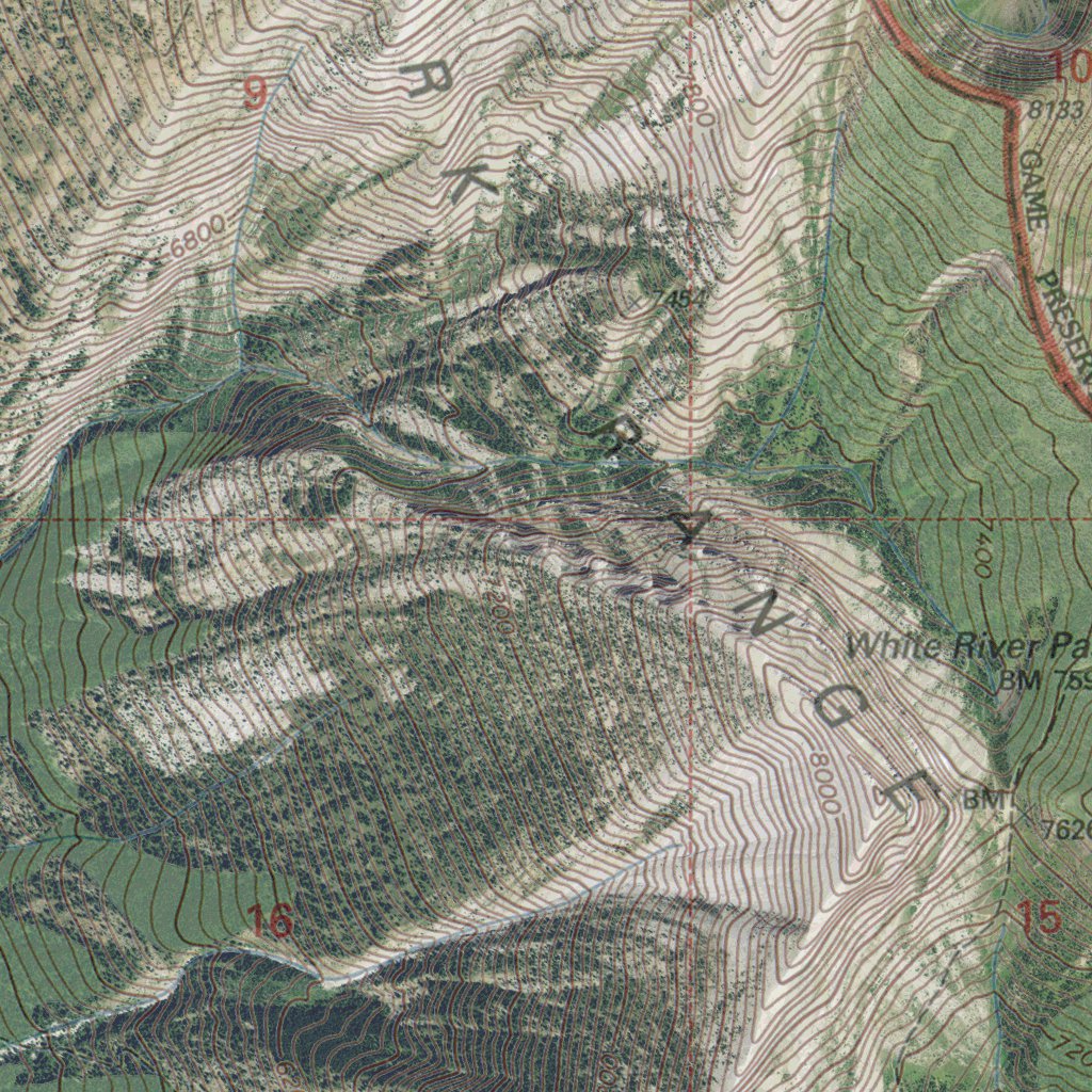 MT-HAYSTACK MOUNTAIN: GeoChange 1969-2013 Map by Western Michigan ...
