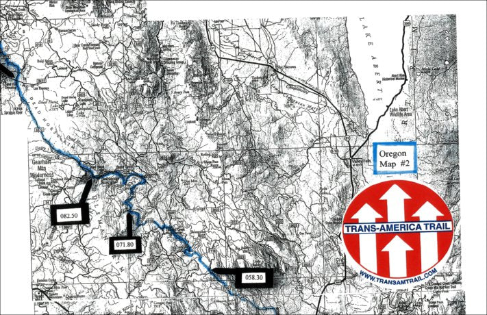 Oregon 2011 TAT Map 2 by New TAT | Avenza Maps