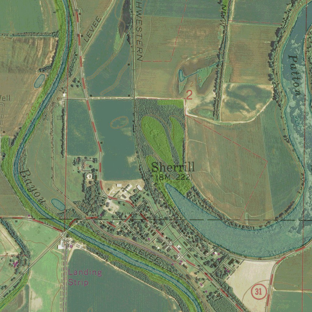 AR-SHERRILL: GeoChange 1962-2013 Map by Western Michigan University ...