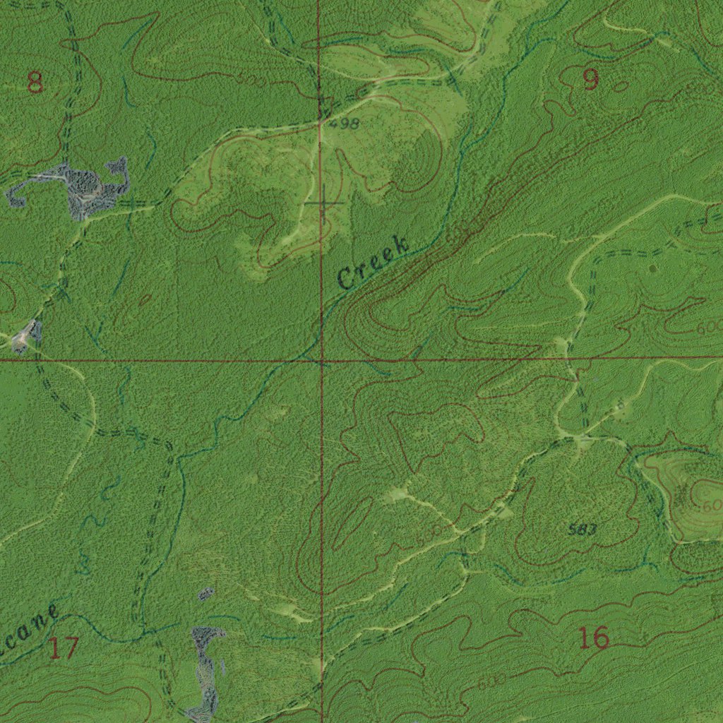 AR-GILLHAM DAM: GeoChange 1961-2013 Map by Western Michigan University ...