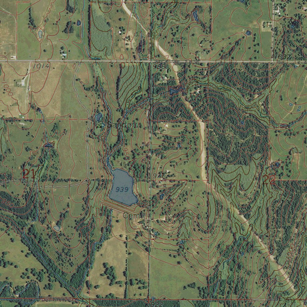 OK-VANOSS: GeoChange 1965-2013 Map by Western Michigan University ...