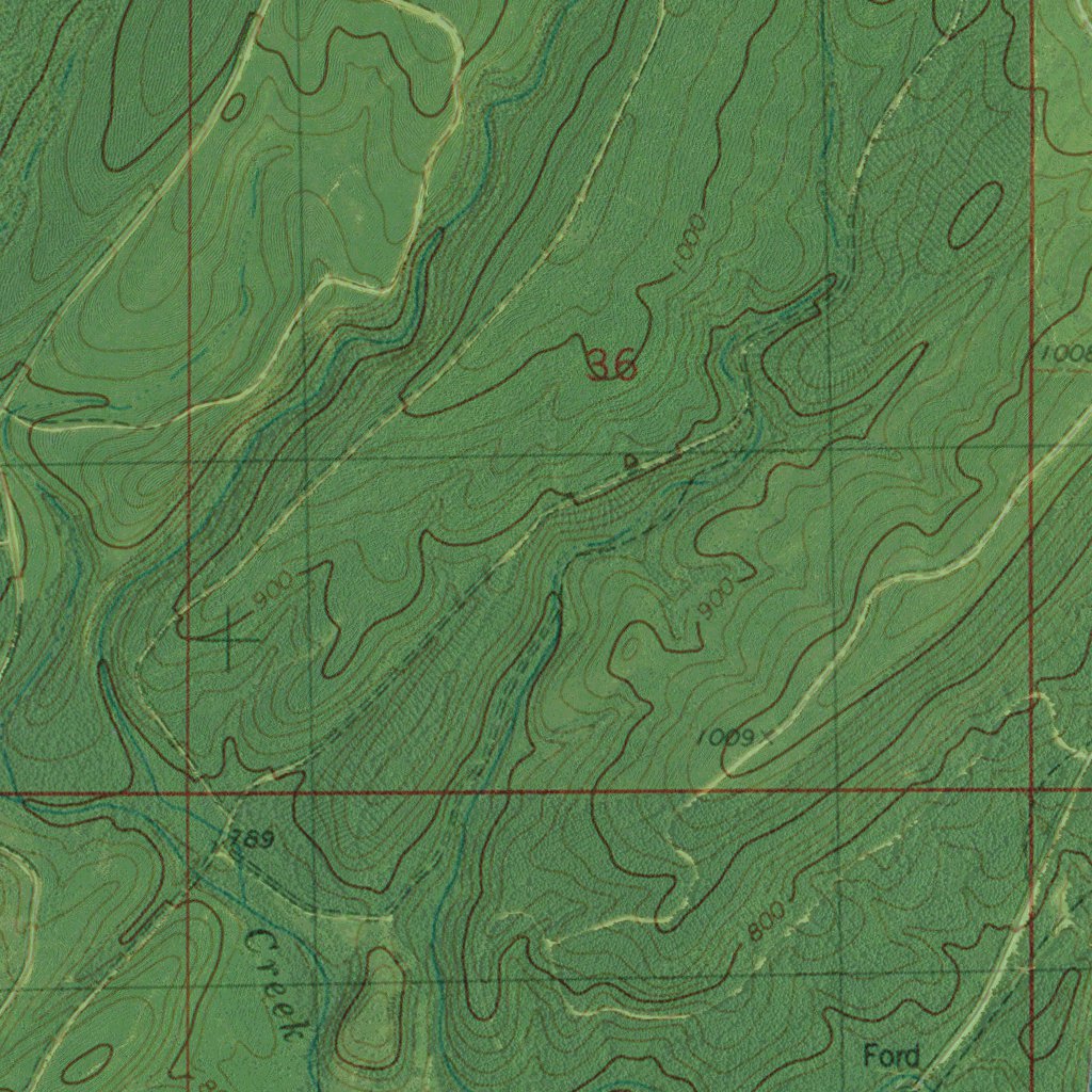 OK-ROCKEY CREEK: GeoChange 1979-2013 Map by Western Michigan University ...