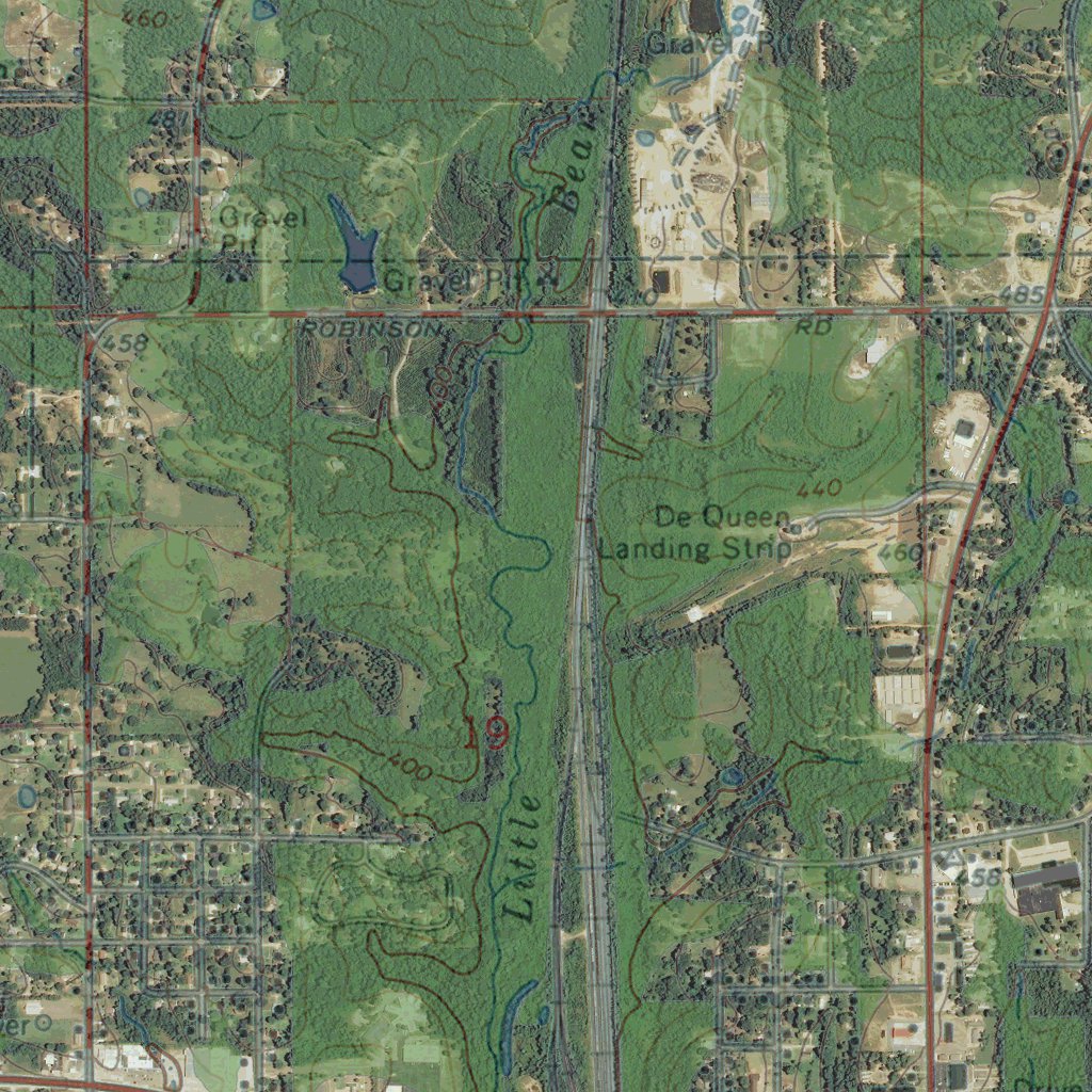 AR-DE QUEEN: GeoChange 1964-2013 Map by Western Michigan University ...