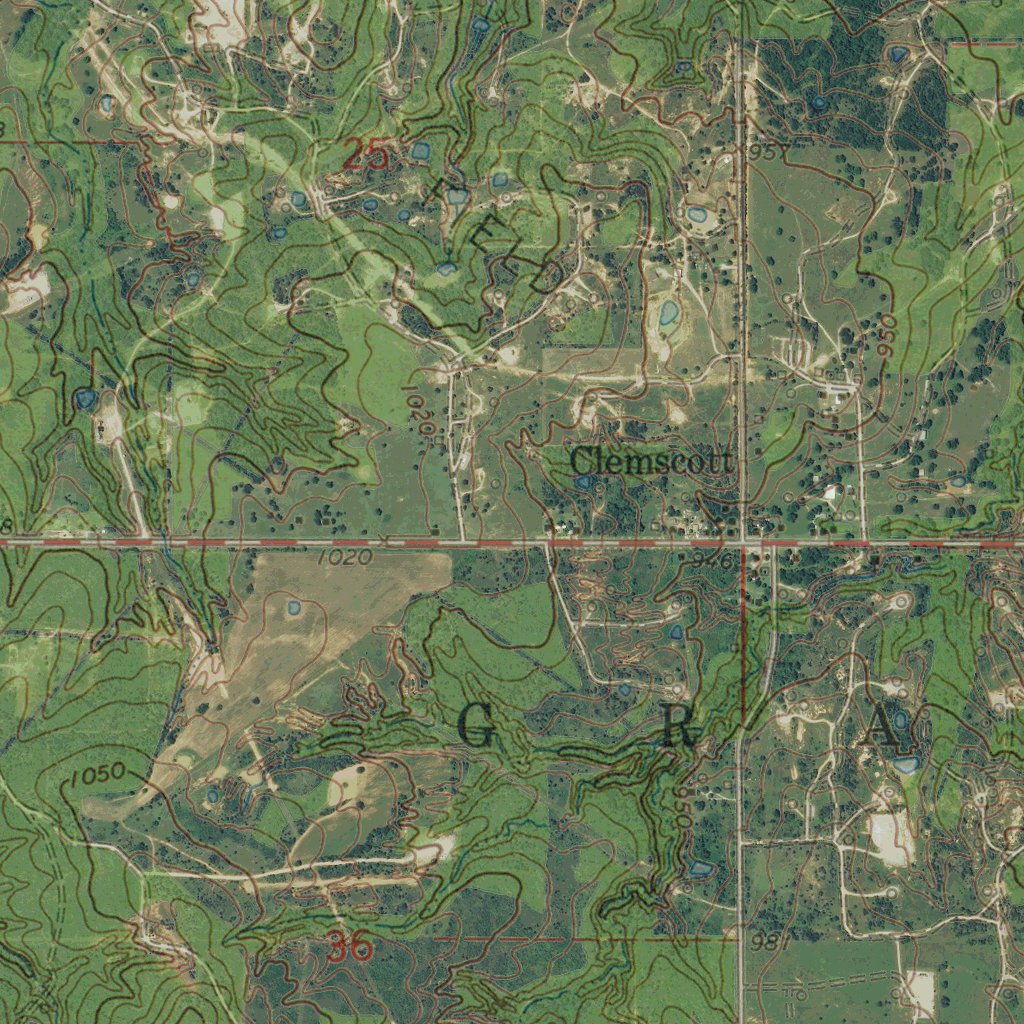 OK-FOX: GeoChange 1967-2013 Map by Western Michigan University | Avenza ...