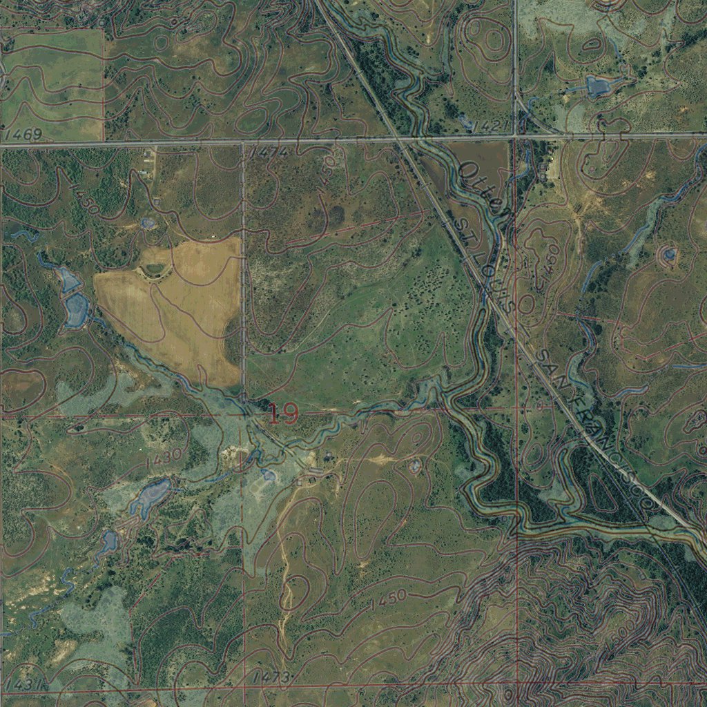 OK-ROOSEVELT: GeoChange 1960-2013 Map by Western Michigan University ...