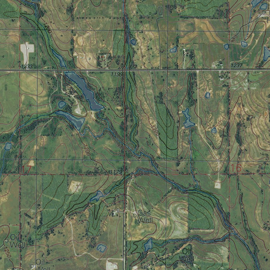 OK-DENTON: GeoChange 1987-2013 Map by Western Michigan University ...