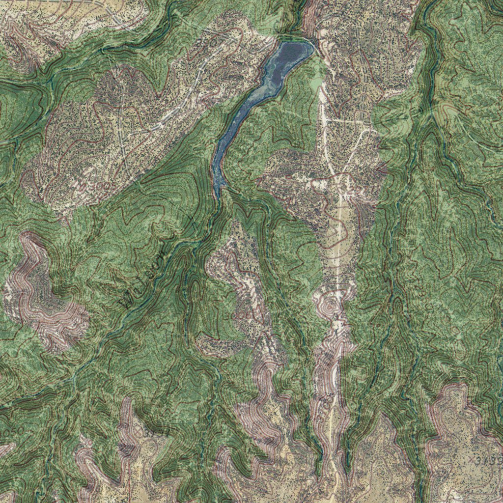 TX-WILSON CREEK: GeoChange 1966-2012 Map by Western Michigan University ...