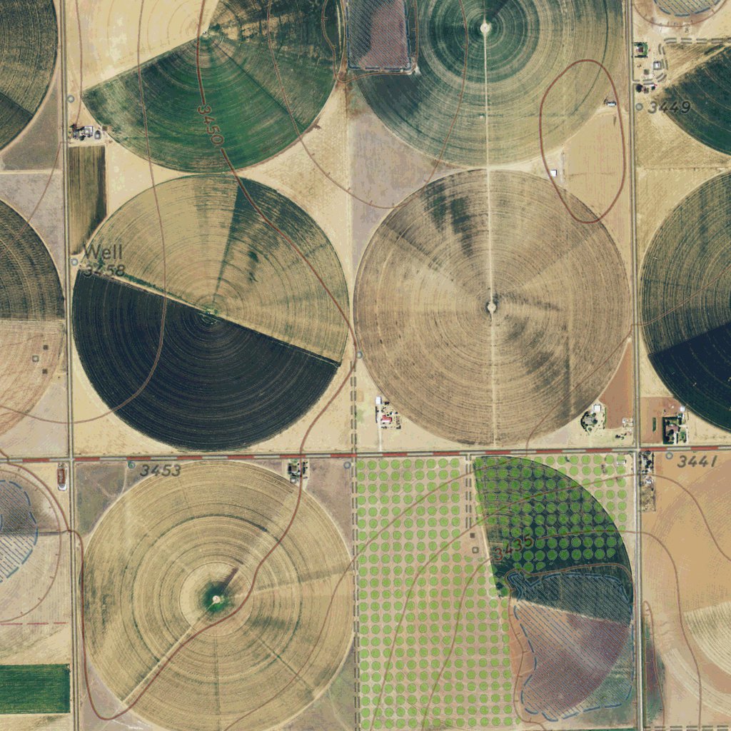 TX-KRESS WEST: GeoChange 1964-2012 Map by Western Michigan University ...