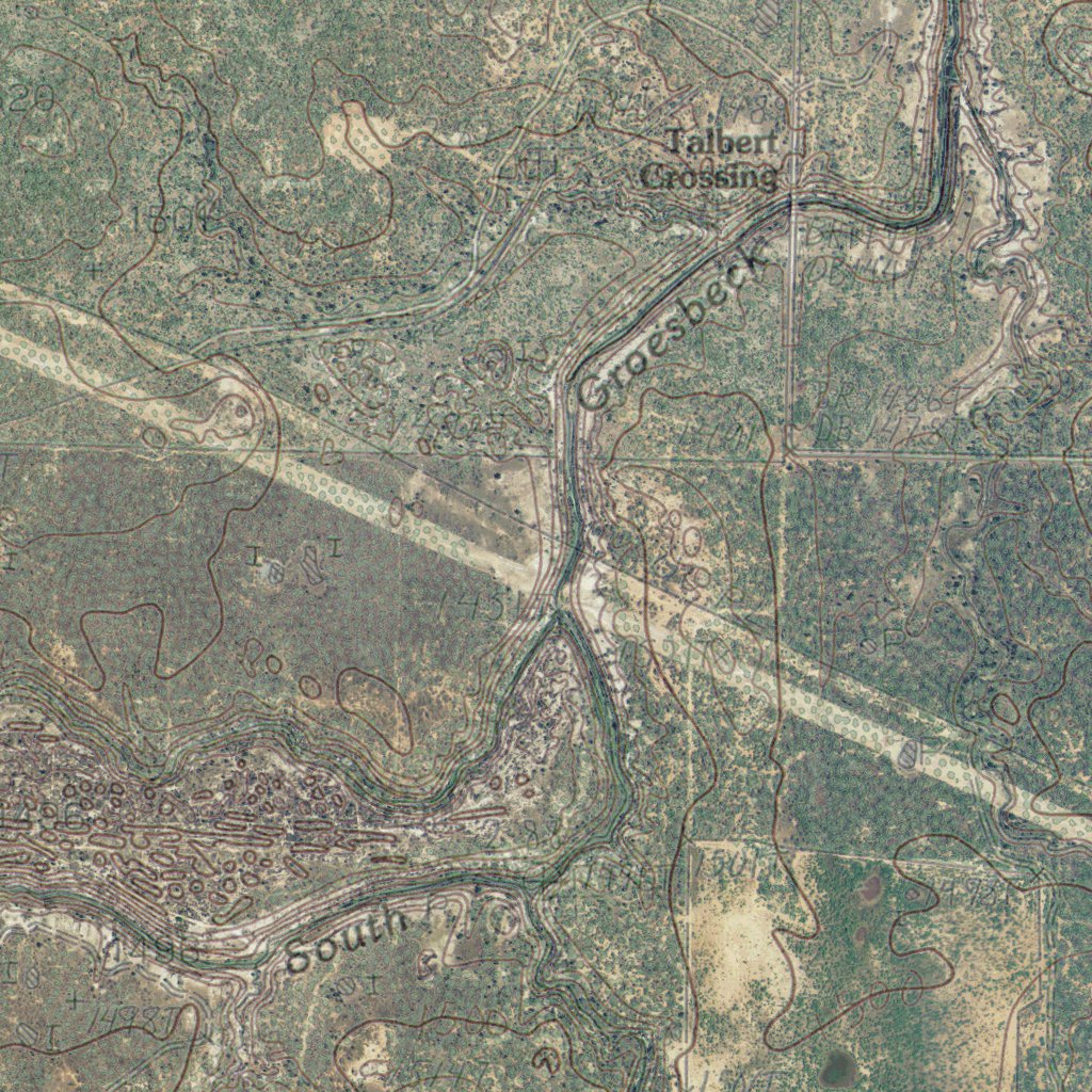 TX-QUANAH WEST: GeoChange 1977-2012 Map by Western Michigan University ...