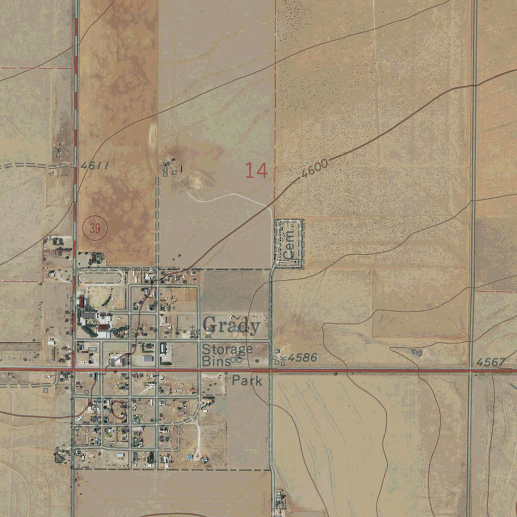 NM-GRADY: GeoChange 1969-2014 Map by Western Michigan University ...