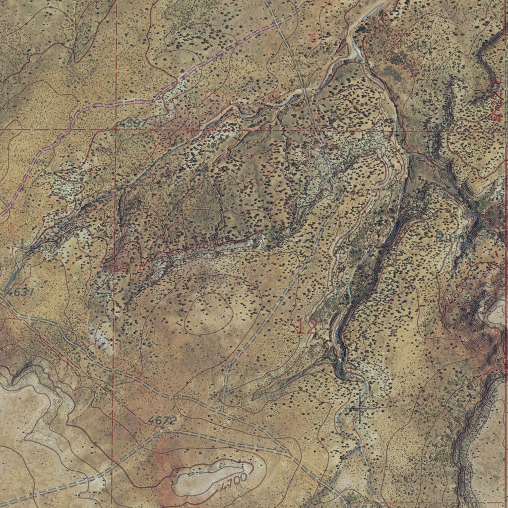 NM-COOPER RANCH: GeoChange 1965-2014 Map by Western Michigan University ...