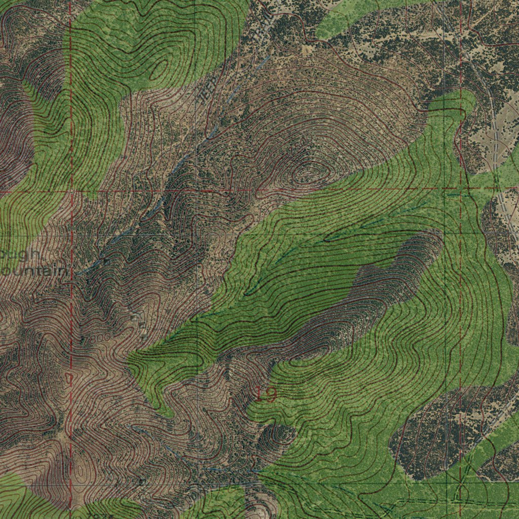 NM-ROUGH MOUNTAIN: GeoChange 1973-2014 Map by Western Michigan ...