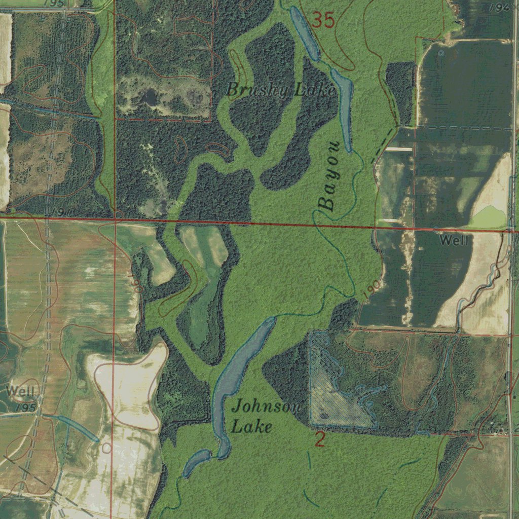 AR-HUNTER WEST: GeoChange 1970-2013 Map by Western Michigan University ...