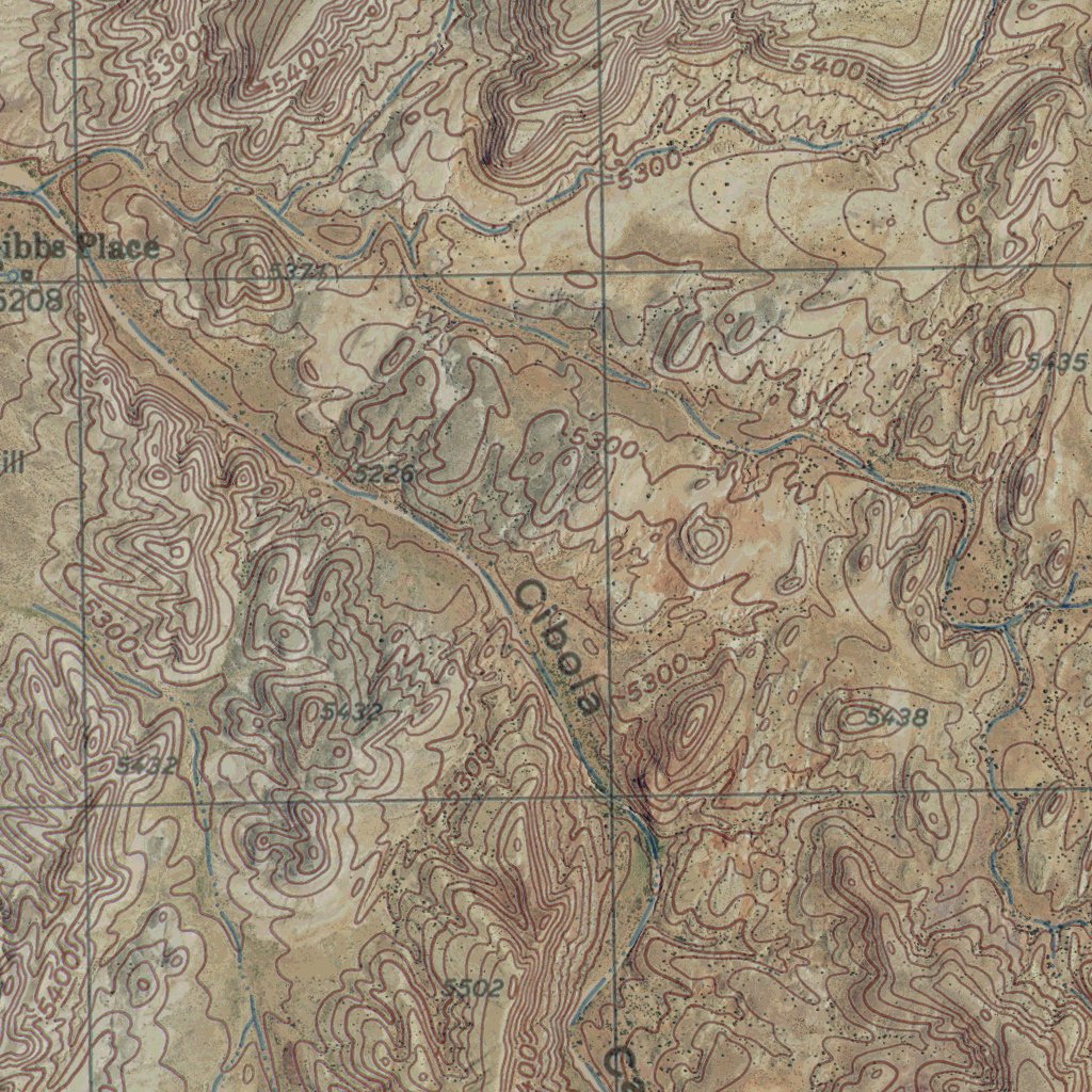 NM-BECKER SW: GeoChange 1951-2014 Map by Western Michigan University ...