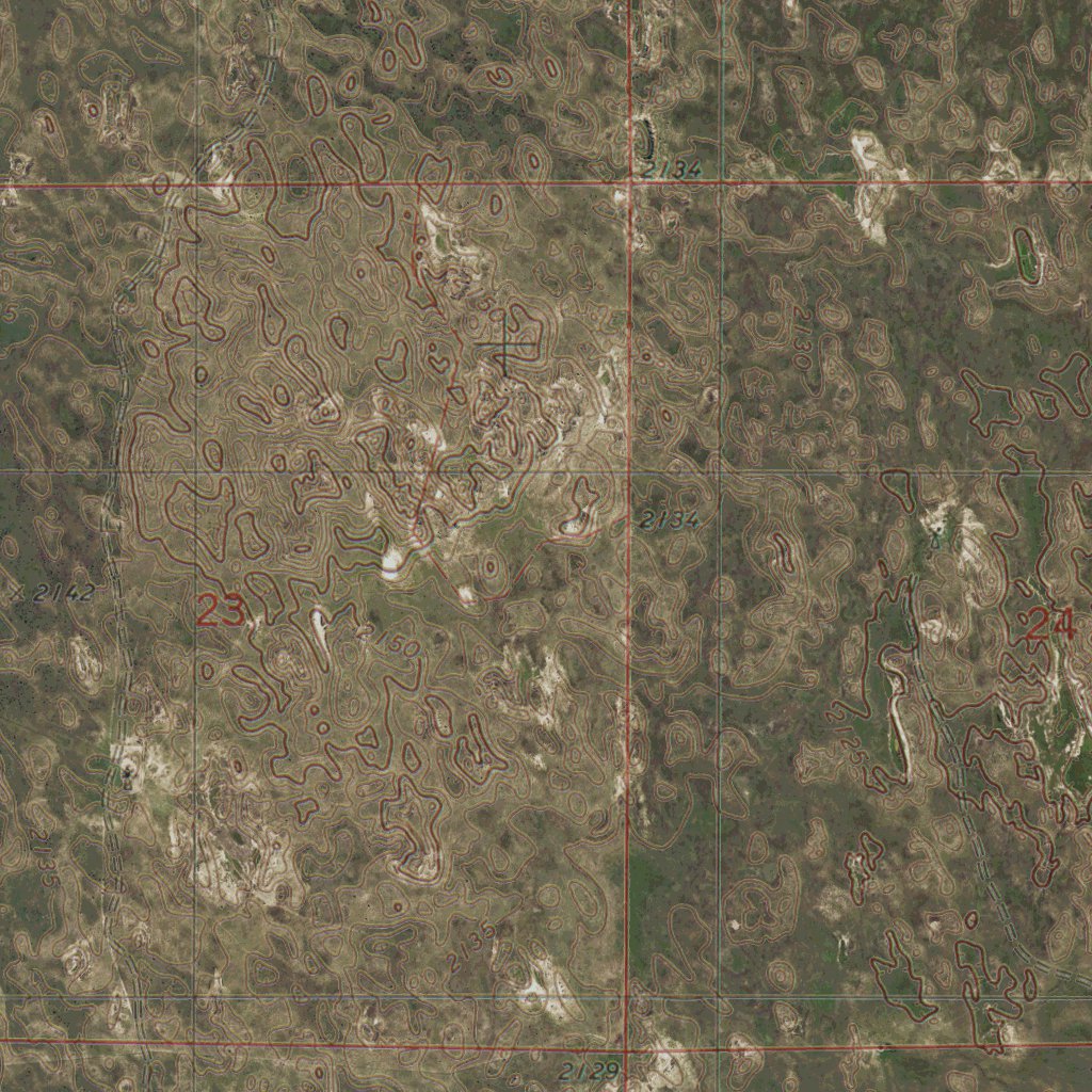 NE-GOOSE LAKE SW: GeoChange 1973-2014 Map by Western Michigan ...