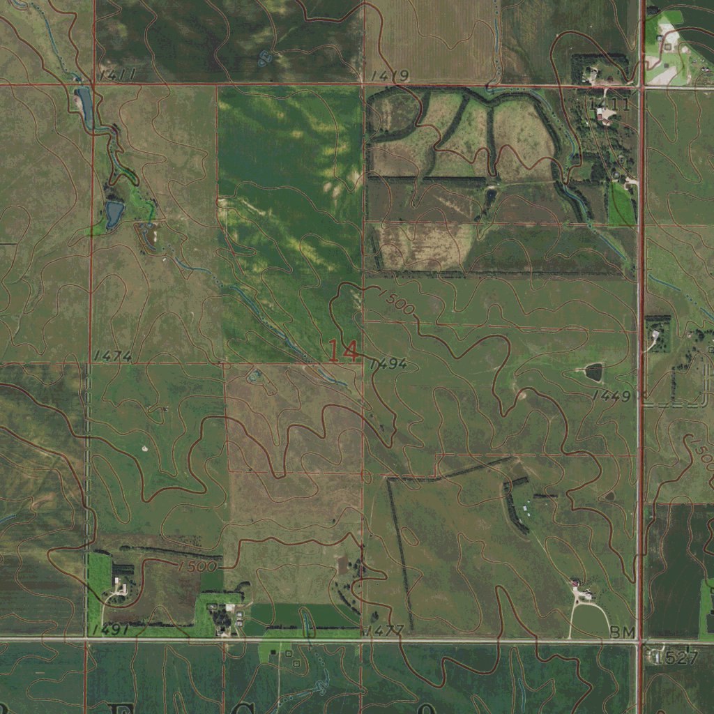 NE-FORDYCE: GeoChange 1966-2014 Map by Western Michigan University ...
