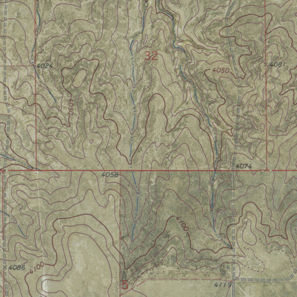 OK-KEYES SW: GeoChange 1970-2013 Map by Western Michigan University ...