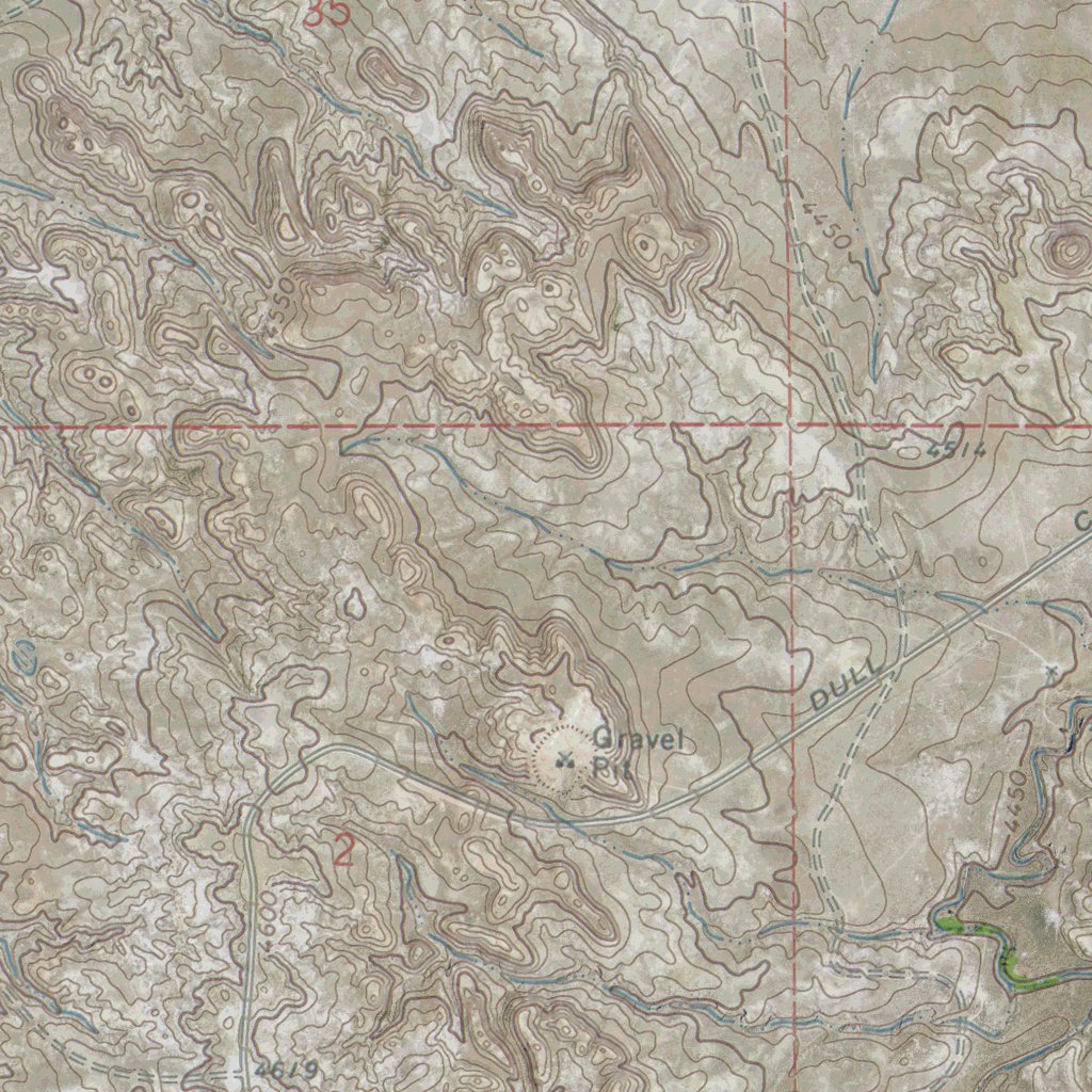 WY-FIDDLEBACK RANCH: GeoChange 1970-2012 Map by Western Michigan ...