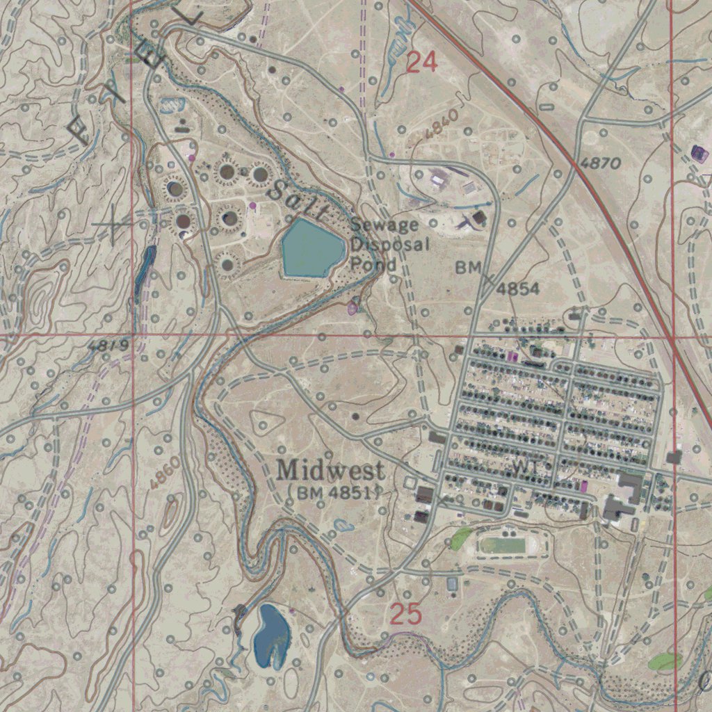 WY-MIDWEST: GeoChange 1967-2012 Map by Western Michigan University ...