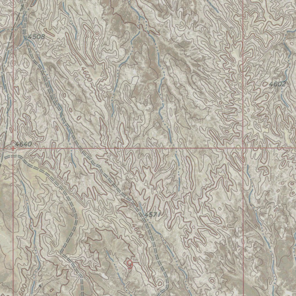 WY-BANJO FLATS EAST: GeoChange 1965-2012 Map by Western Michigan ...