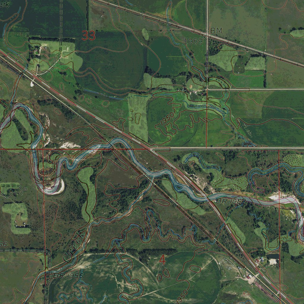 NE-INMAN: GeoChange 1958-2014 Map by Western Michigan University ...