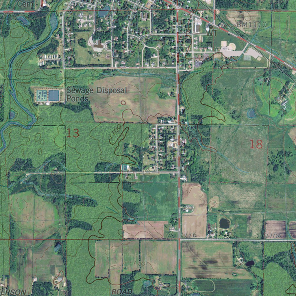 WI-VESPER: GeoChange 1982-2013 Map by Western Michigan University ...