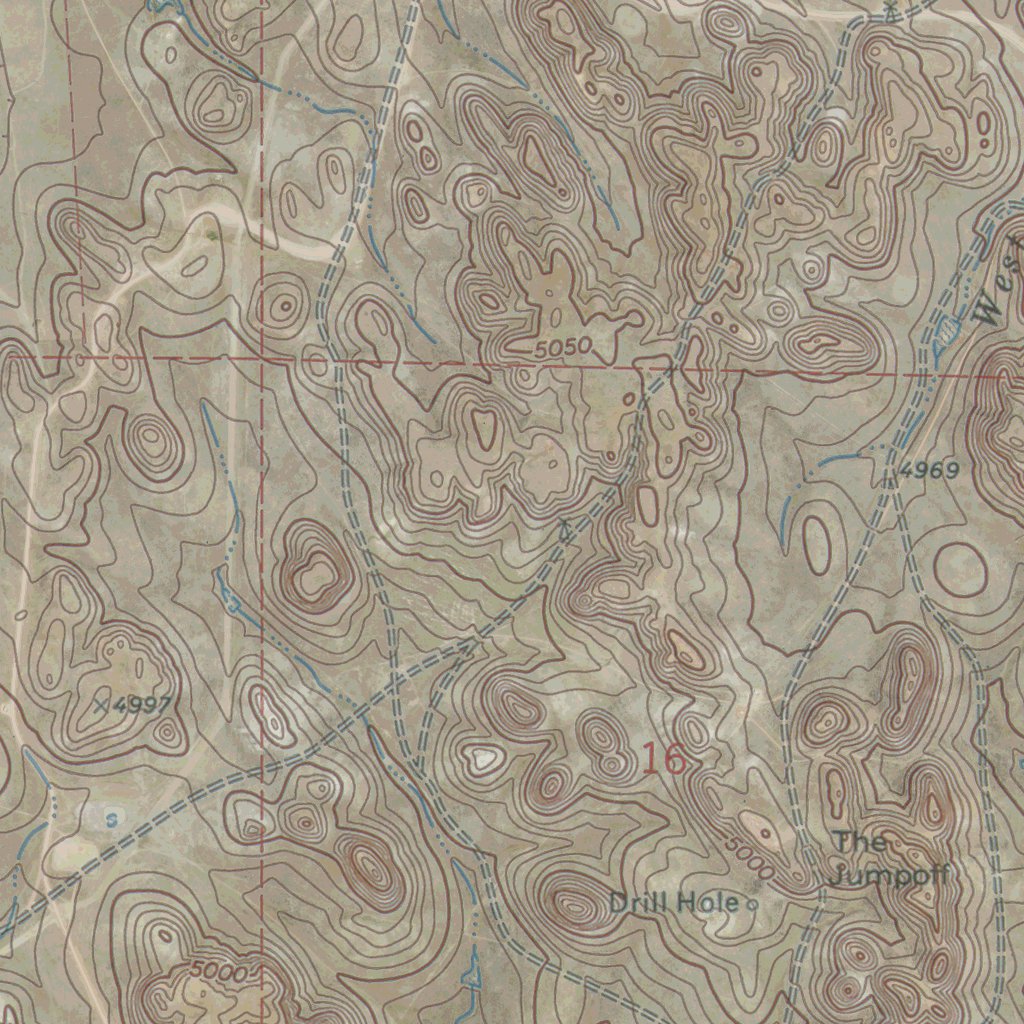 WY-RENO JUNCTION: GeoChange 1970-2012 Map by Western Michigan ...