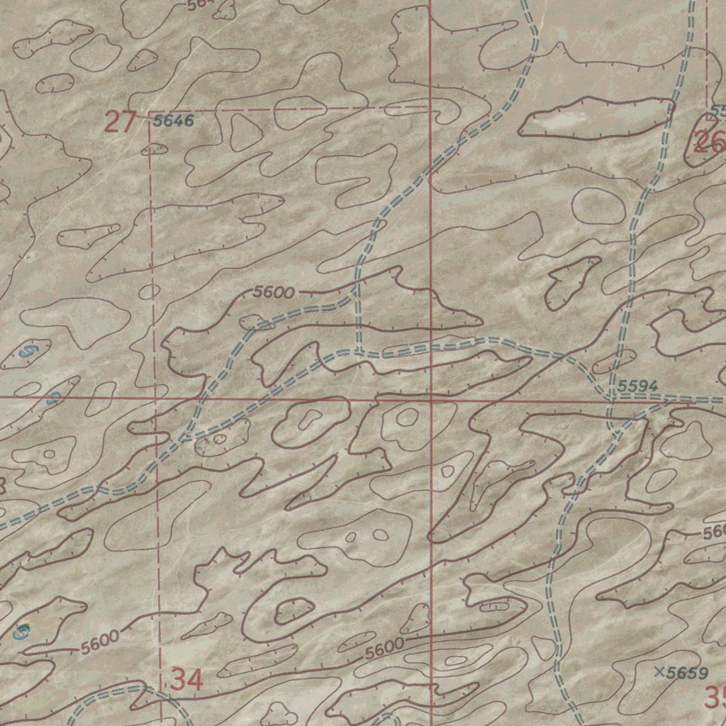 WY-NATRONA: GeoChange 1967-2012 Map by Western Michigan University ...
