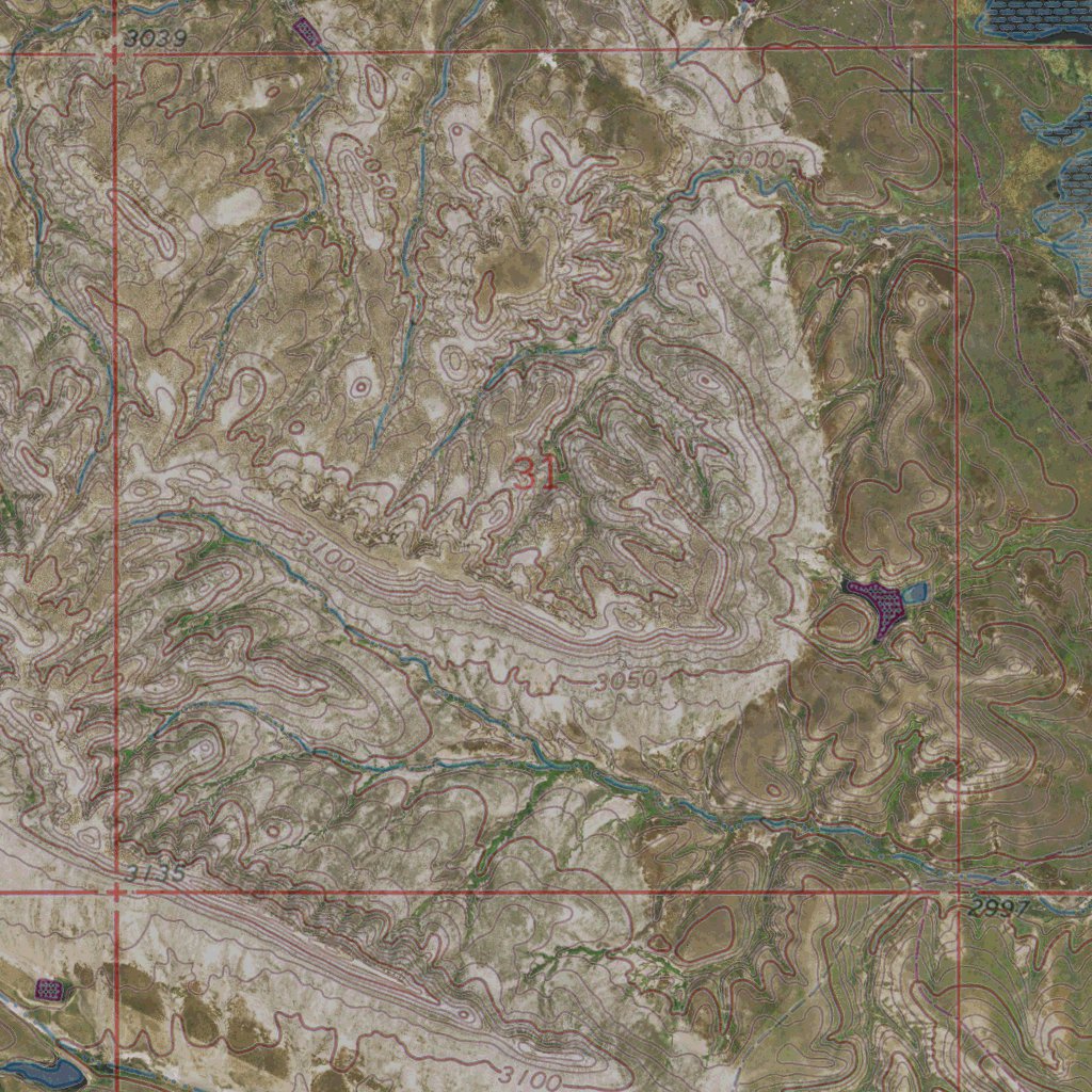 SD-MUD BUTTES: GeoChange 1963-2014 Map by Western Michigan University ...