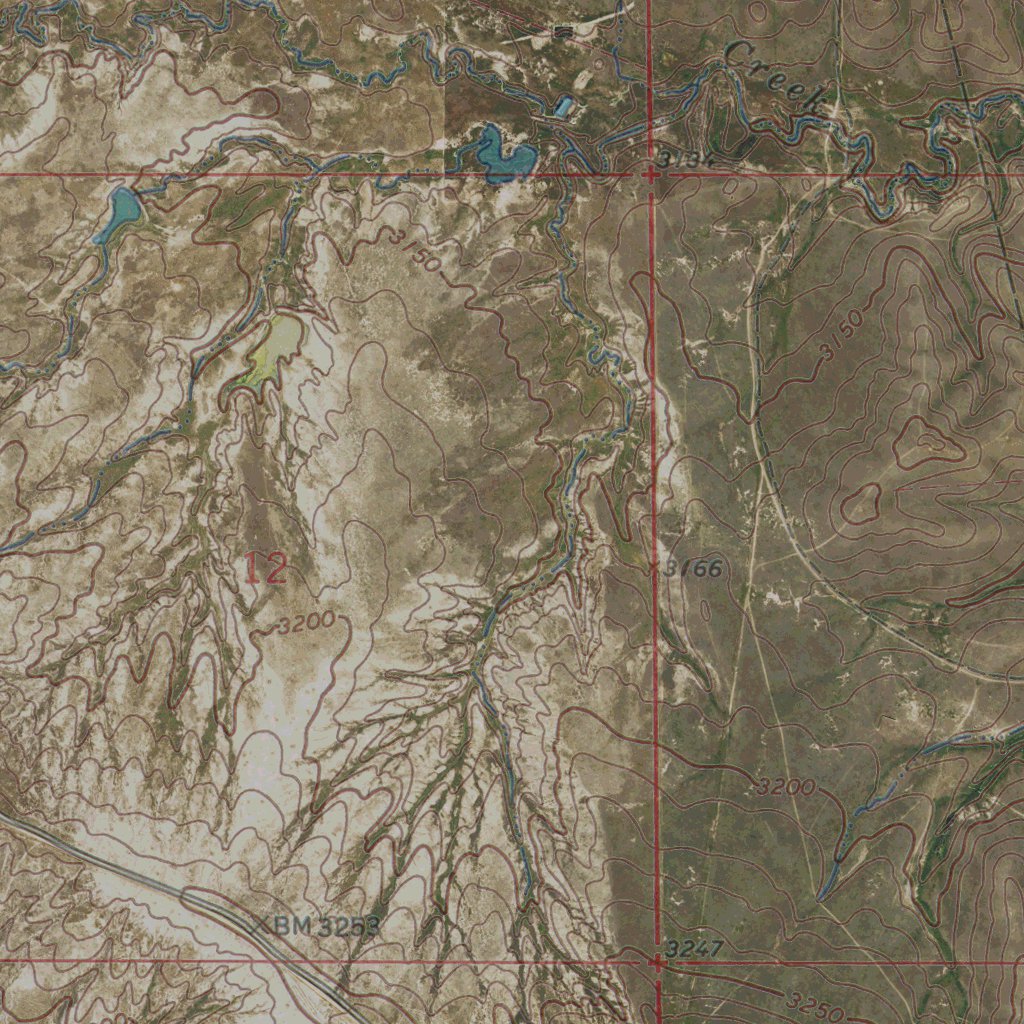 SD-MUD BUTTES NW: GeoChange 1963-2014 Map by Western Michigan ...