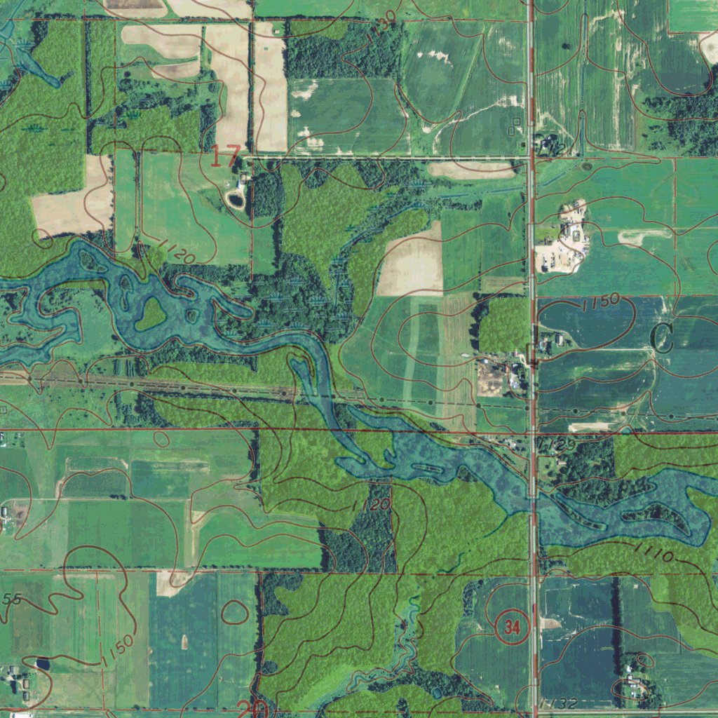 WI-JUNCTION CITY: GeoChange 1968-2013 Map by Western Michigan ...