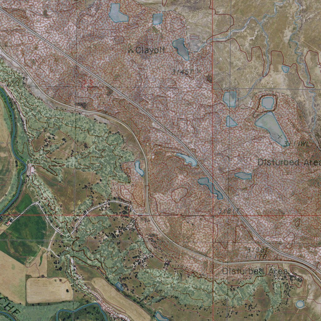 SD-SOURDOUGH FLATS: GeoChange 1980-2014 Map by Western Michigan ...