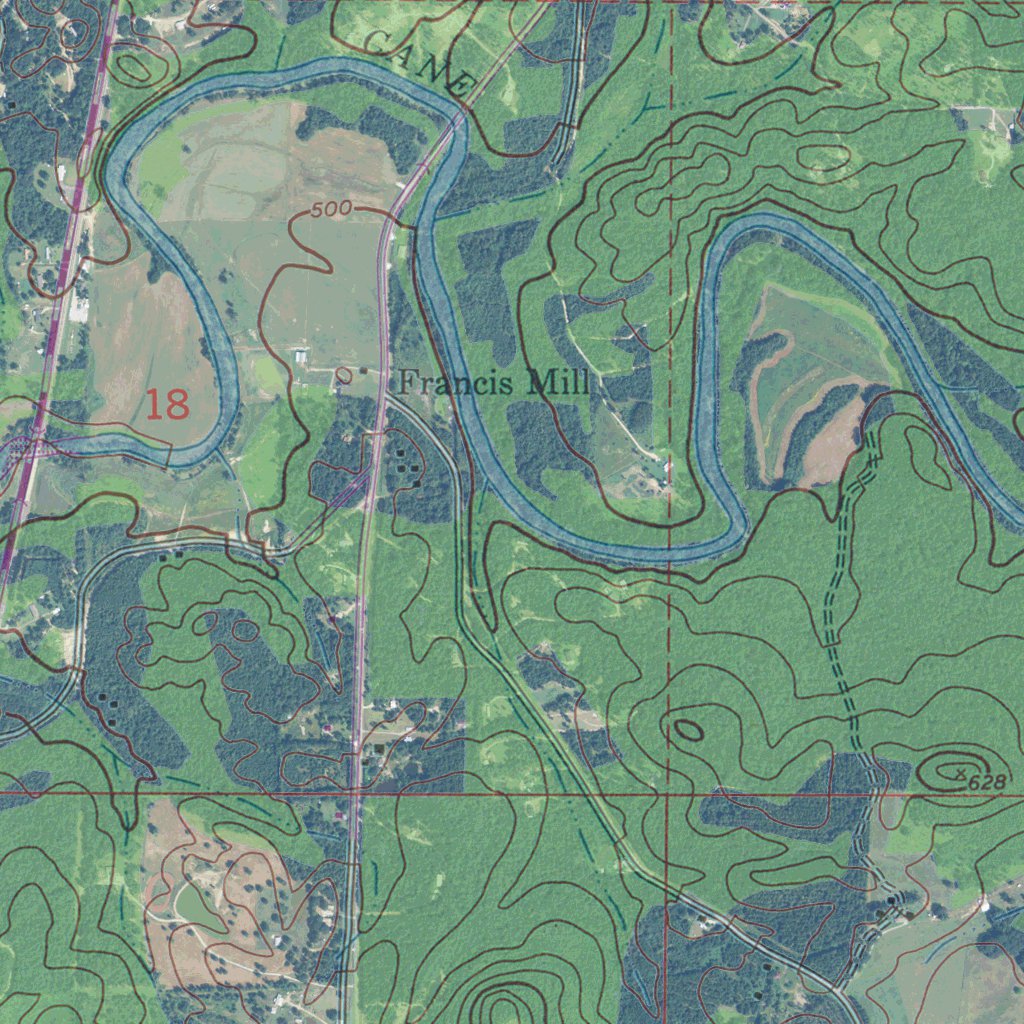 AL-FRANCIS MILL: GeoChange 1946-2013 Map by Western Michigan University ...